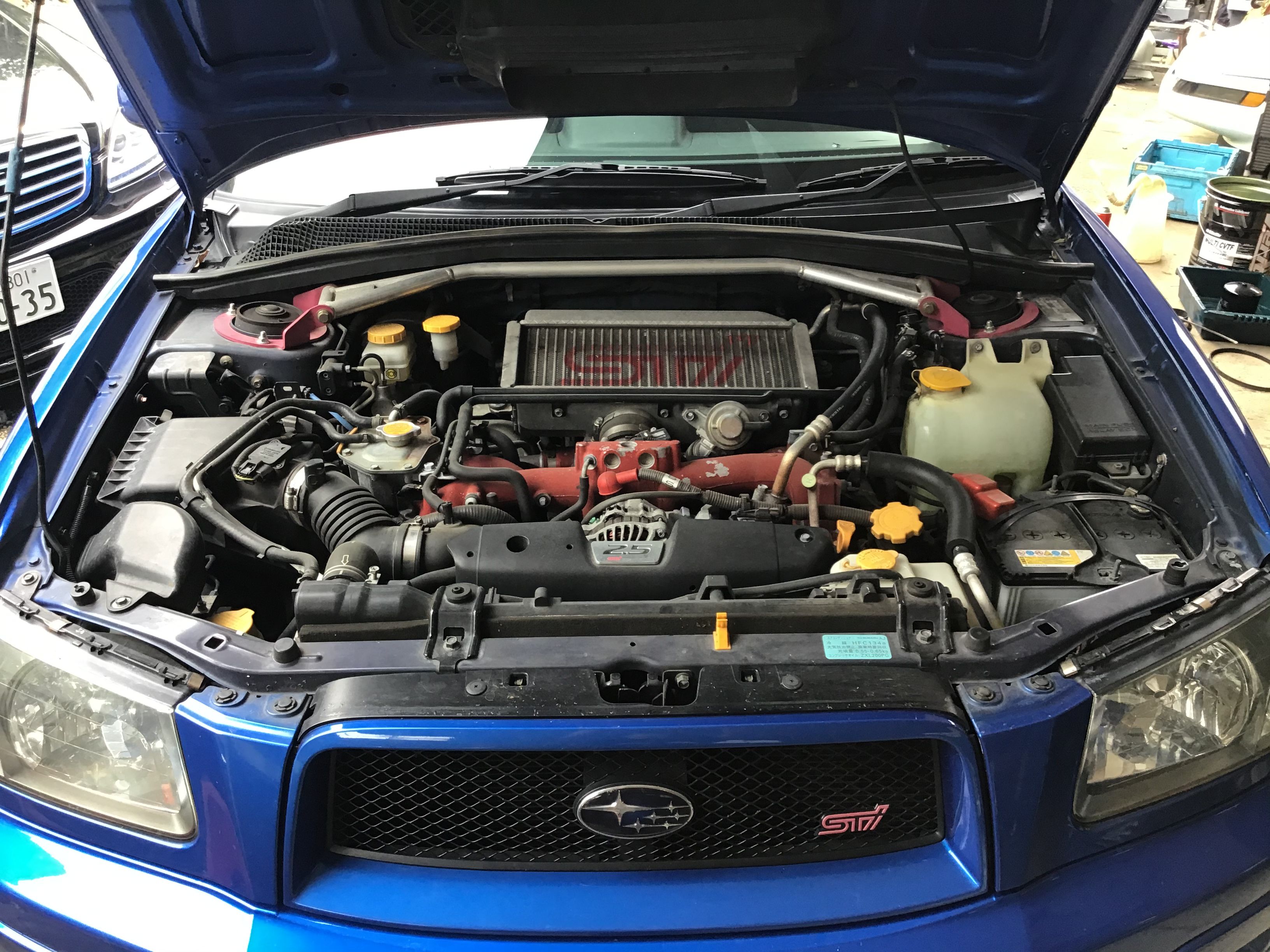 SUBARU スバル フォレスター STI ボクサーエンジン SG9 EJ25 | セレストケアのブログ | セレストケア